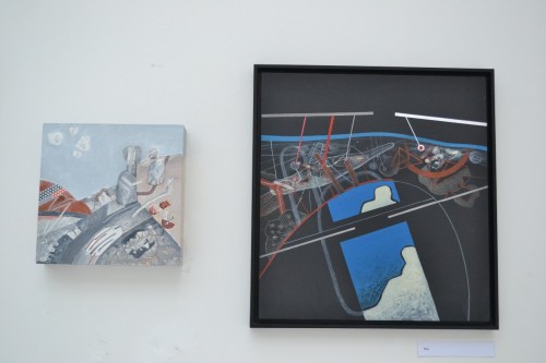 Roman Erben „Obrazy, kresby, asambláže, 1980 - 2020“ aneb při troše ...